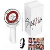 HABETI Stray Kids Lightstick, Official Light Sticks with Bracelet and Photocards (White ...