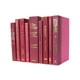 Pen & Willow Maroon Decorative Books - Real shelf-ready book bundles ...