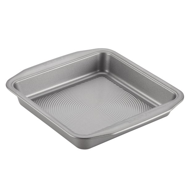 Circulon Nonstick Bakeware 9-Inch Square Cake Pan, Gray - Walmart.com ...
