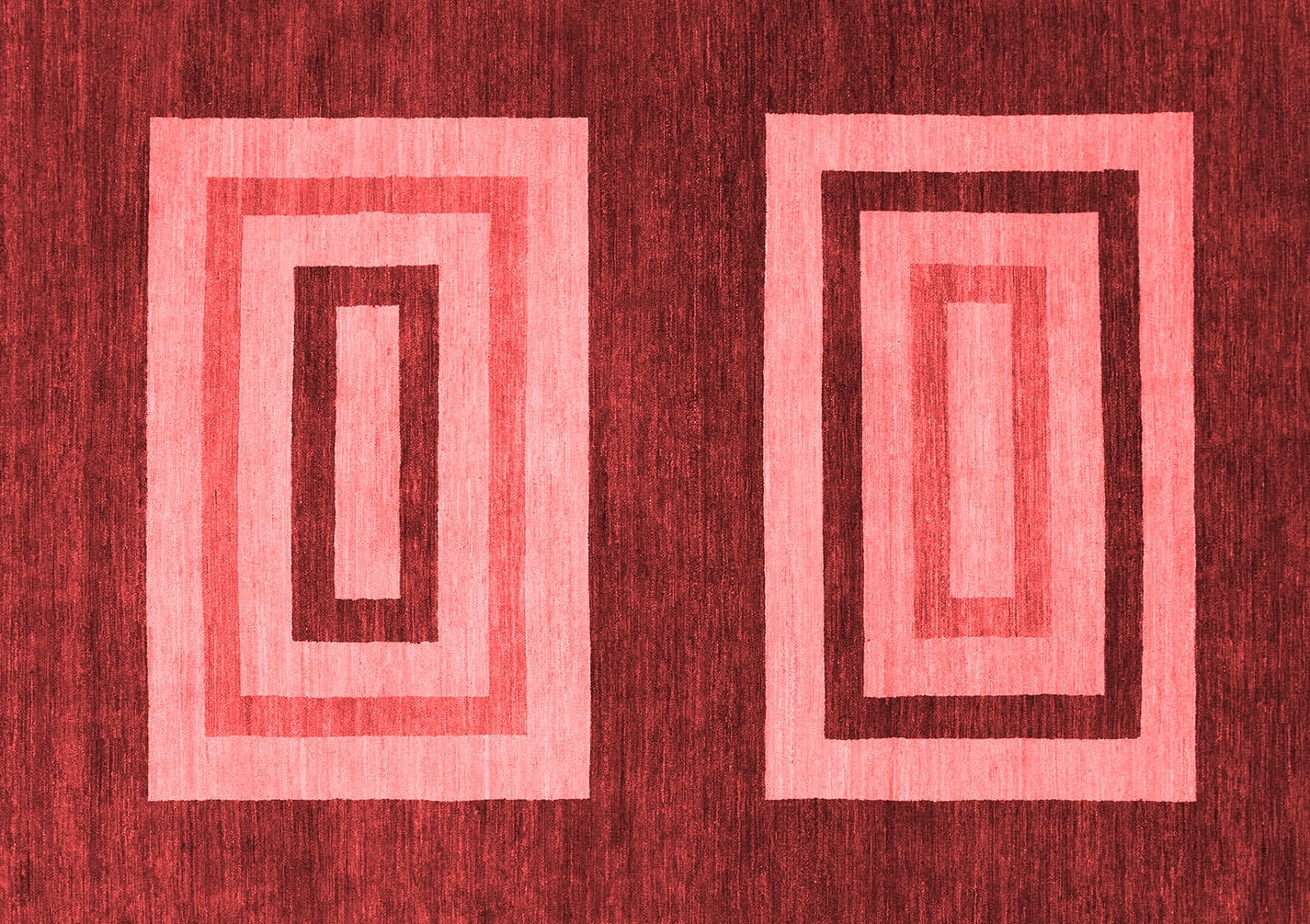 Ahgly Company Indoor Rectangle Abstract Red Modern Area Rugs, 2' x 3 ...