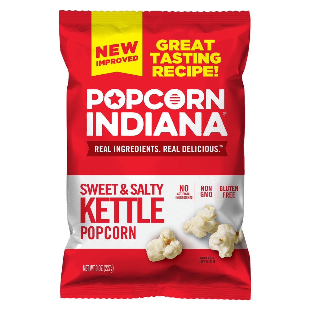 Popcorn, Indiana Kettle Corn Popcorn, 8 Oz. - Walmart.com - Walmart.com