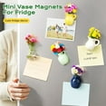 Refrigerator Magnet - Cute and Fun Small Vase Magnet, Suitable for ...