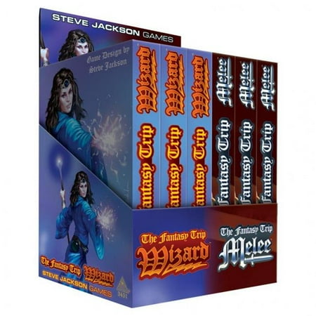 Steve Jackson Games SJG3451 Melee Wizard Pop Display Role Playing Game ...