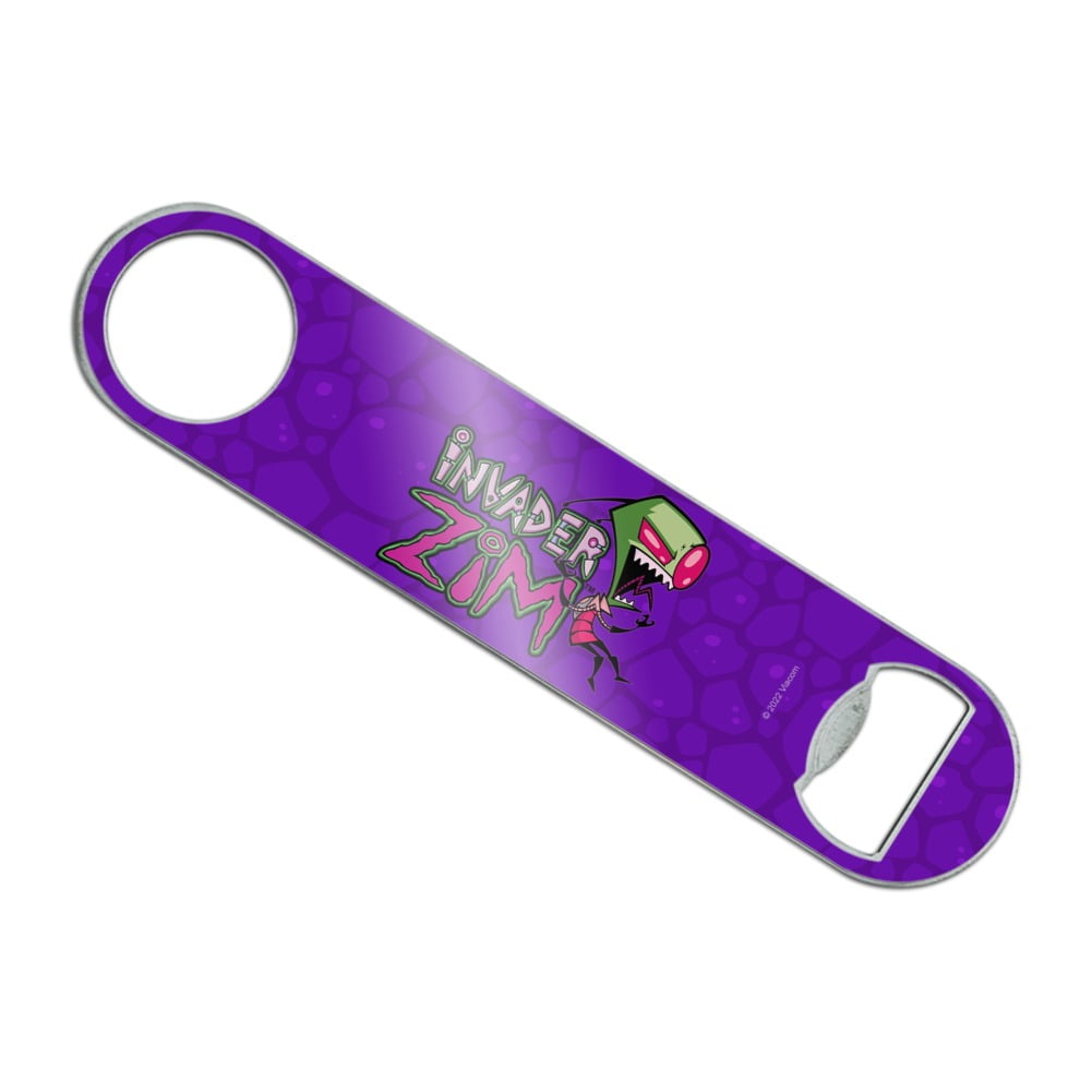 Invader Zim Stainless Steel Vinyl Covered Flat Bartender Speed Bar ...