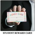50 Sheets Behavior Punch Cards Reward Punch Cards Behavior Incentive ...