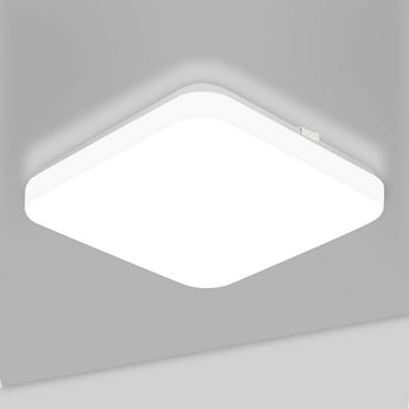 Modern Square LED Ceiling Light, Flush Mount, Overhead Fixture for ...