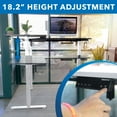Large Electric Height Adjustable Corner Standing Desk - Walmart.com