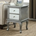 Gold Coast Queen Anne Mirrored End Table, Multiple Colors - Walmart.com
