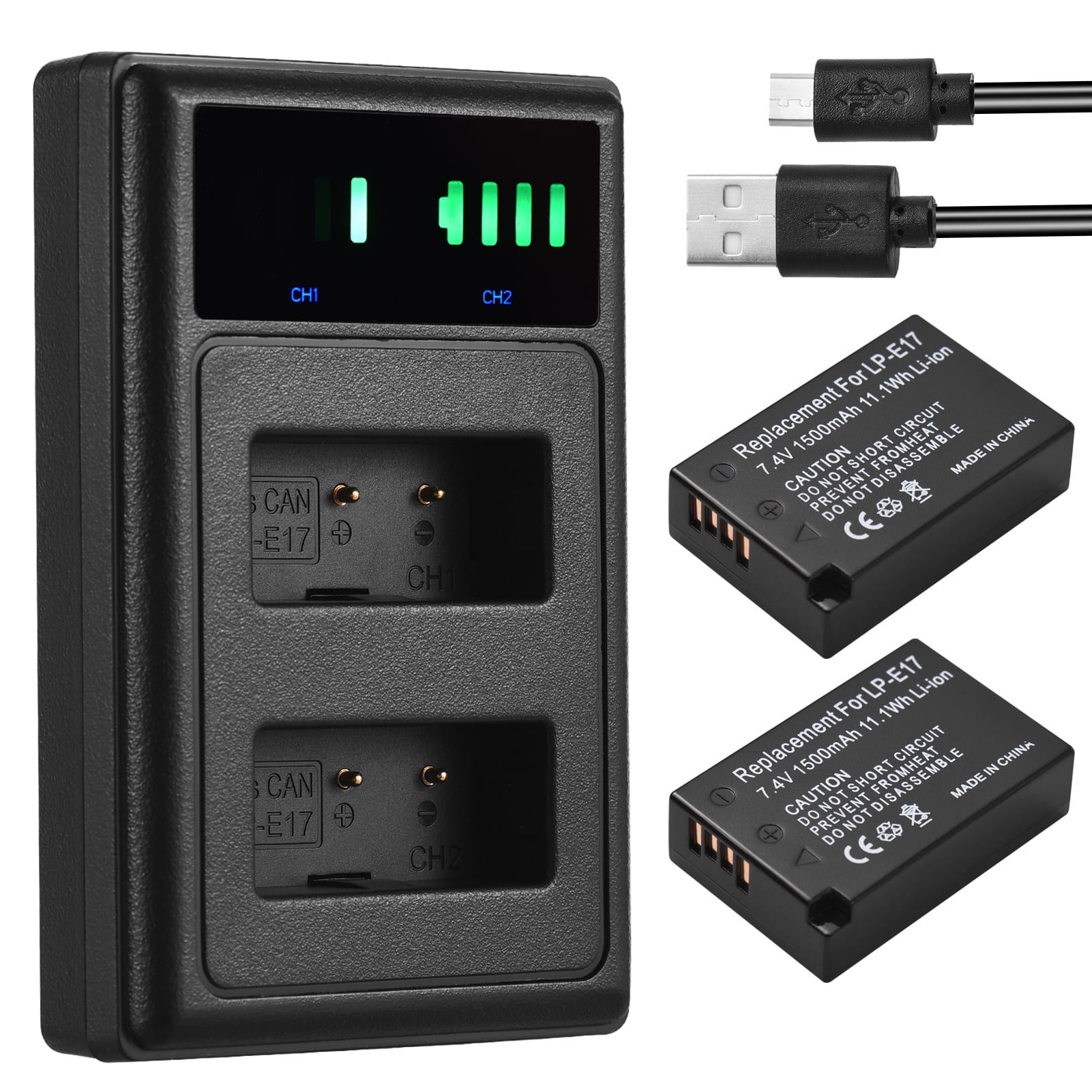 Click here for Andoer-2 with Led Indicators 7.4v 1500mah 200d/ 75... prices