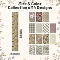 BCOOSS 80PCS Jelly Roll Fabric Strips for Quilting "2.5 x 20" Inch ...