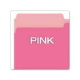 Walmart Colored File Folders, Pink/Light Pink, 1/3-Cut Tabs, Legal Size ...