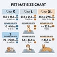 Cooling Mat for Dogs and Cats, M Size 27.6" x 21.7", Soft Quilted ...
