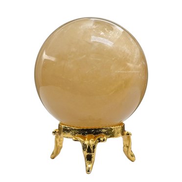 HomeRoots 6" X 6" X 6" Gold Iron Urchin Small Sphere - 373769 - Walmart.com