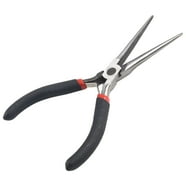 Plastic Handle Electrician Needle Nose Plier Wire Cutter 5" Long ...