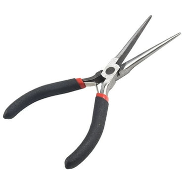 Plastic Handle Electrician Needle Nose Plier Wire Cutter 5" Long ...