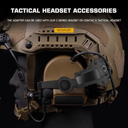 Coiry6 Hunting Tactical Headphone Bow Rail Mount for OPS Core ARC for C ...