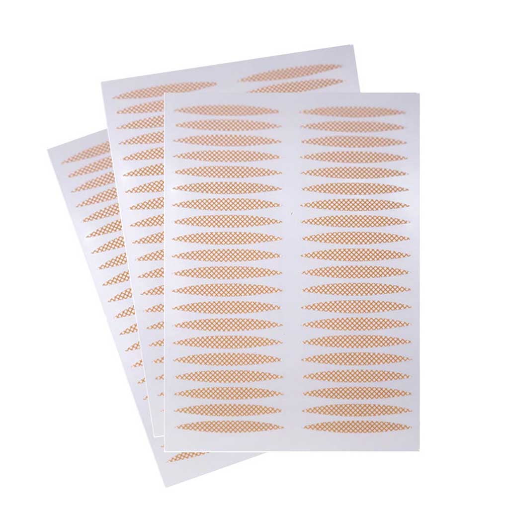 600 Pairs Fiber Double Eyelid Sticker Invisible Makeup Eye Tape Women ...