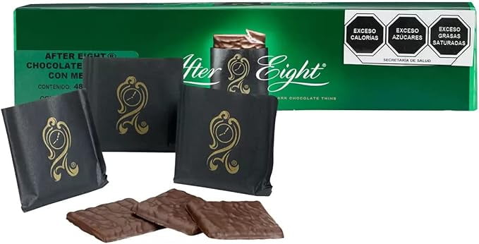 After Eight Chocolate Obscuro Relleno de Menta 400 g | Walmart en línea