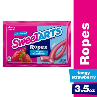 Sweetarts Soft & Chewy Ropes Share Pack 3.5 oz (Carton of 12) - Walmart.com