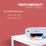 Canon 275XL Inkjet Cartridges, 2 Pack (Black, Tri-color), for PIXMA ...