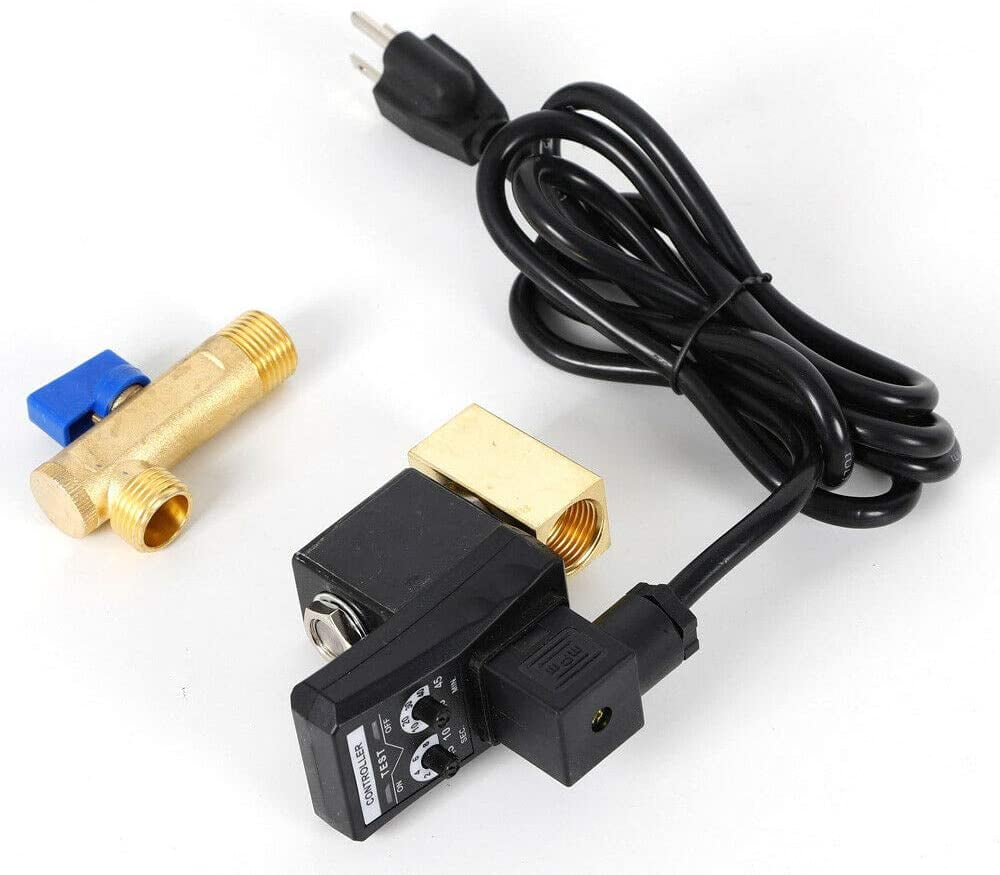 Automatic Electronic Timed Air Tank Water Moisture Drain Valve Timer ...