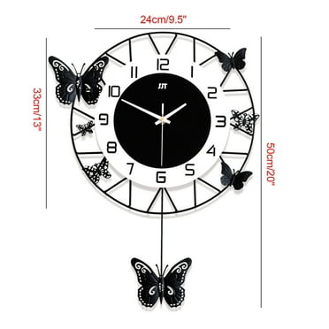 Union & Scale Essentials Wall Clock Aluminum 16 (UN57810) - Walmart.com