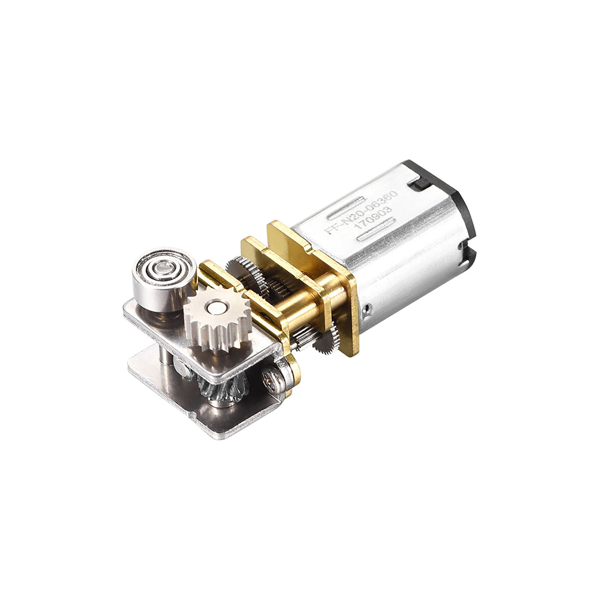 DC Motor 12V 167RPM N20 Micro Gear Motor Right Angle Gearbox For 3D dc-motor-12v-167rpm-n20-micro-gear-motor-right-angle-gearbox-for-3d