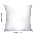 18" x 18" Linen Summerween Pillow Cover, Double-Sided Goose with ...