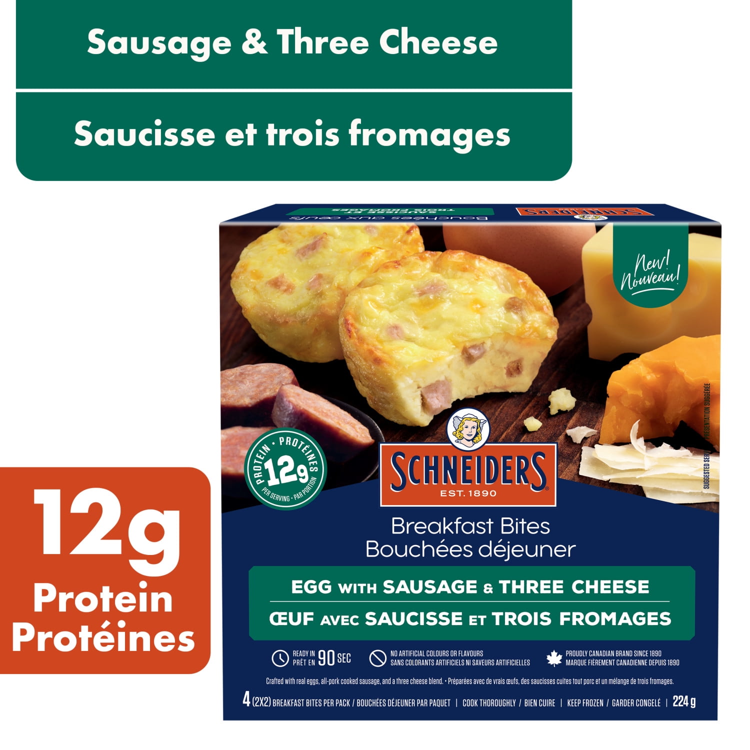 Click here for Schneiders Schneiders Sausage & Three Cheese Break... prices