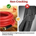 Garden Hose 50 ft x 5/8” Hot/Cold Water Hose,-50 ° F to 190 ° F,Burst ...