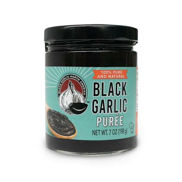 Black Garlic Puree: One 7oz Jar, Kosher Certified - Walmart.com