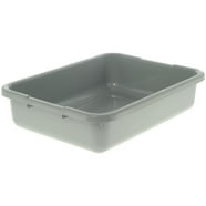 17.13 in. x 21.5 in. x 7 in. Undivided 7.6 Gallon Bus/Utility Box ...