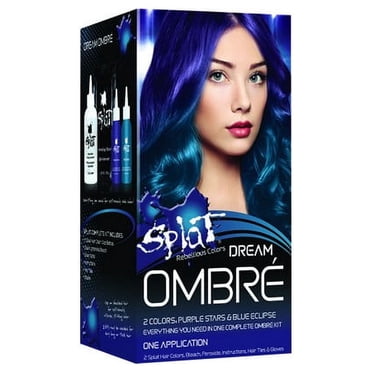 Splat Original Complete Kit, Semi-Permanent Hair Dye with Bleach, Neon ...