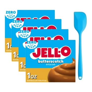 Jell-O Butterscotch Flavored Instant Pudding & Pie Filling, 3.4 oz Box ...