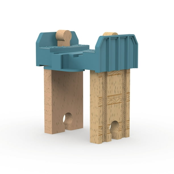 Fisher-Price Thomas the Train Wooden Railway Build-it-Higher Track ...