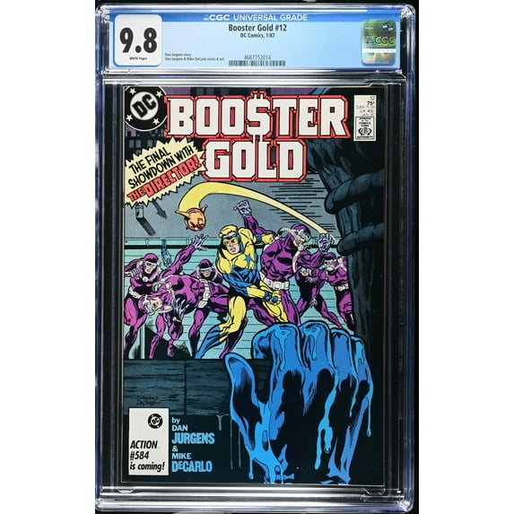 Booster Gold #12 - CGC 9.8 Comic Book - Walmart.com