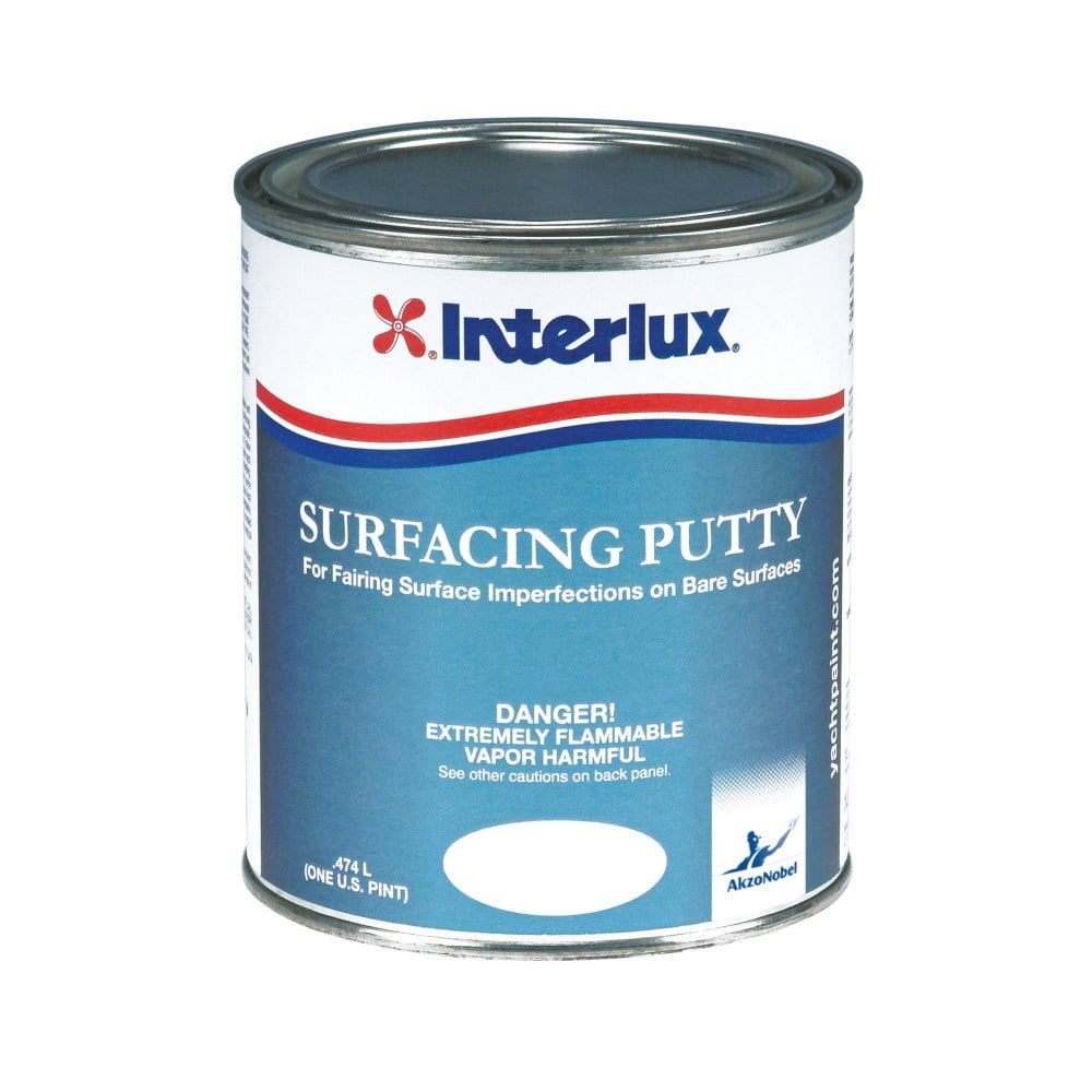 Interlux Y257/PT Surfacing Putty for Fairing Surface Imperfections on ...