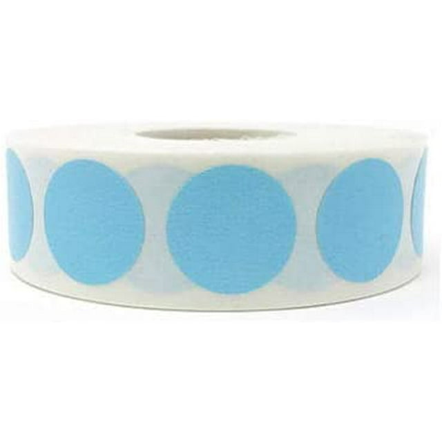 Color Coding Dot Stickers 3/4" Self-Adhesive Round Circle Labels, Light ...