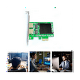 Dual Port RJ-45 1000Mbps PCI-Express X 4 Gigabit Ethernet Server Adapter Dual Port Network ...
