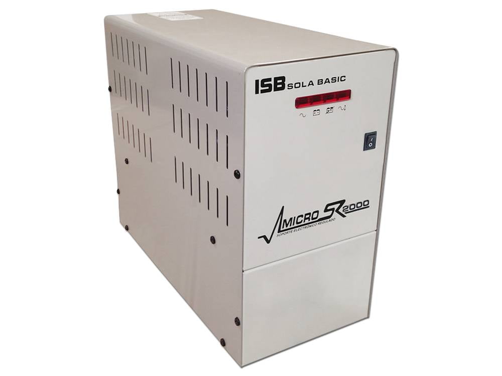 UPS NoBreak Sola Basic MicroSR 2000 de 2000VA 1600W con 6 contactos | Bodega Aurrera en línea