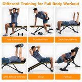 Free Shipping! Weight Bench,Doufit Foldable Workout Bench with 225¬∞ ...