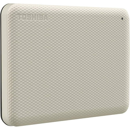 Canvio Advance Plus Portable External Hard Drive - White - Walmart.ca