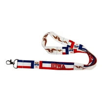 Lanyard - State Flag Hawaii - USA - L070 | ID Badge Holder Neck Strap ...
