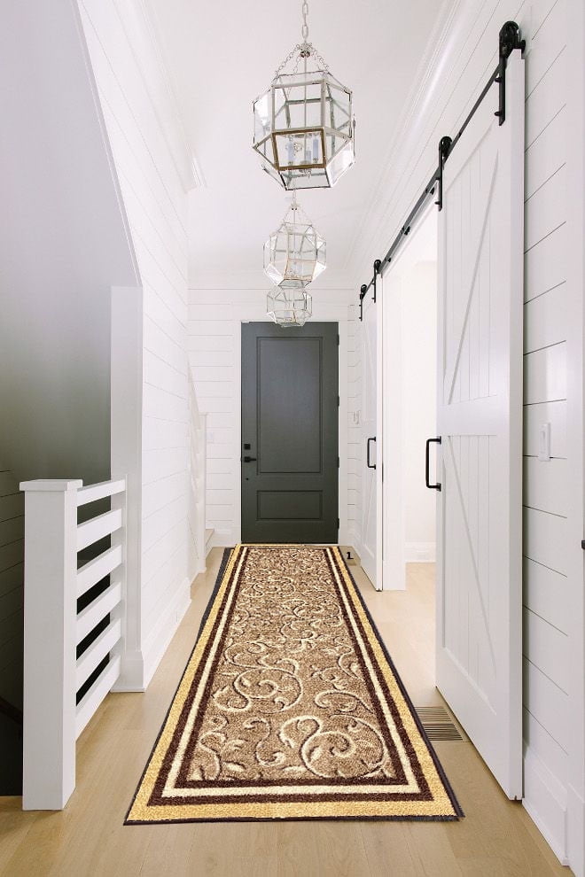 Gloria Non Slip Rubber Back Kitchen Rug Kitchen Runner Kitchen Mat Anti ...