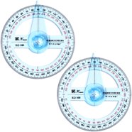 Helix Acrylic Protractor, Semi-Circle - Walmart.com