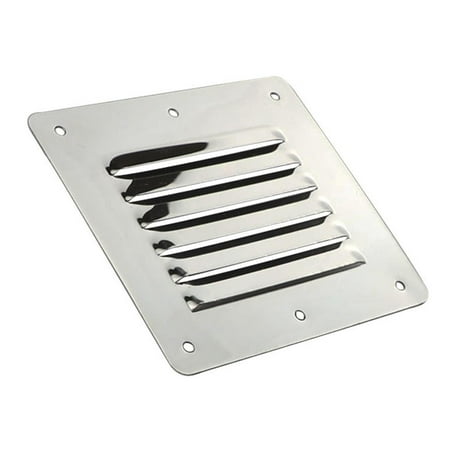 Louvered Vent, Accessories Rectangle 316 Stainless Steel 5x4.5 inch ...