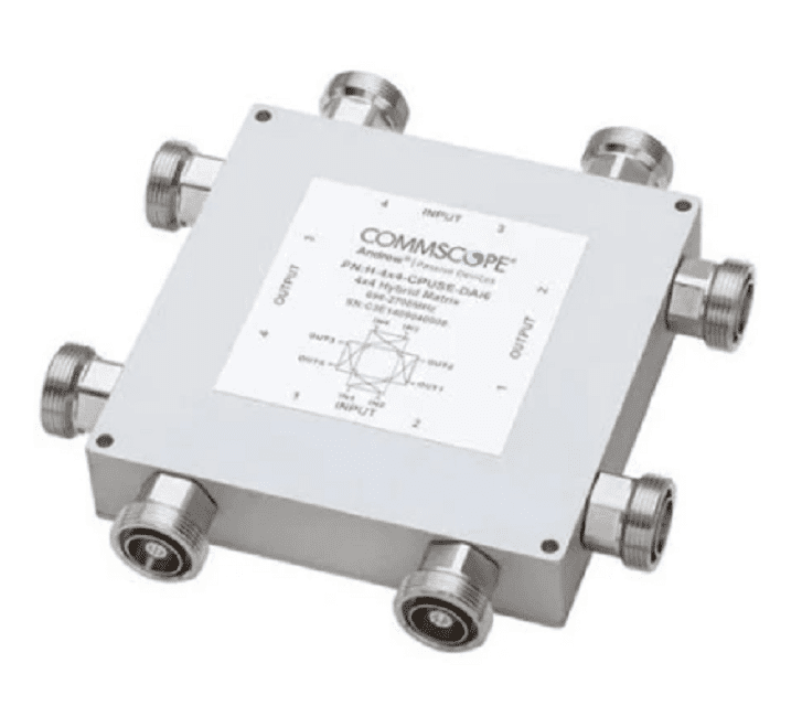 CommScope H-4x4-CPUSE-DAi6 555-2700MHz 4x4 Hybrid Power Hybrid Matrix ...