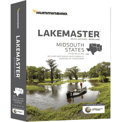 Humminbird 600009-7 Lakemaster Maps, Mid-South - Walmart.com