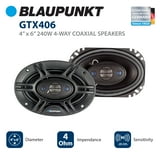Blaupunkt GTX406 4" x 6" 4-Way Coaxial Speakers 240W Max Power ...