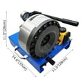 Techtongda 1" Portable Hose Crimper High Pressure Hydraulic Hose ...